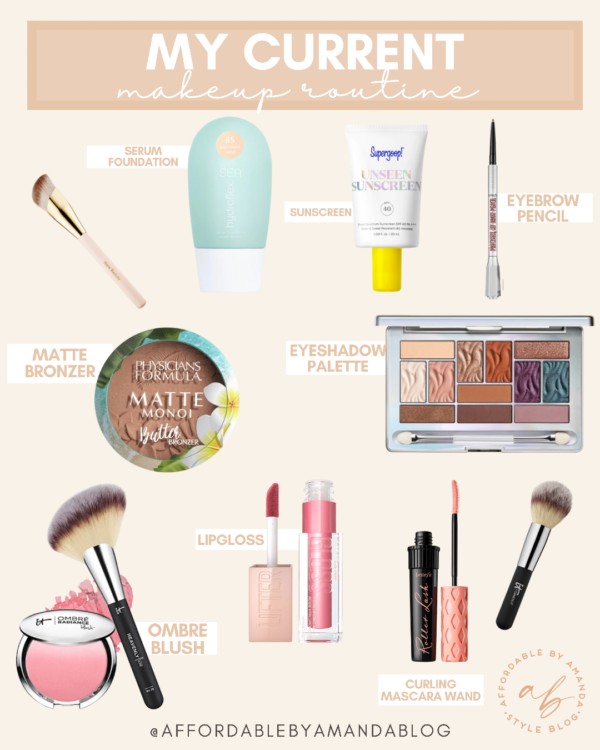 My Current Makeup Routine - Affordable by Amanda