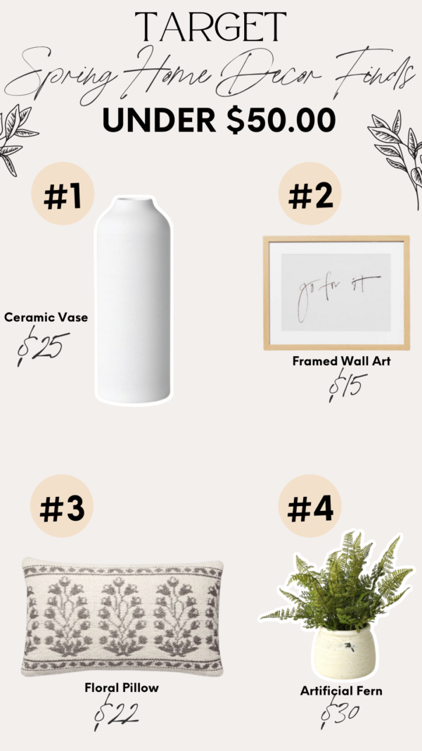 Best of Target Home Decor for Spring 2022 - Affordable by Amanda