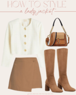 How to Wear a Lady Jacket - Affordable by Amanda