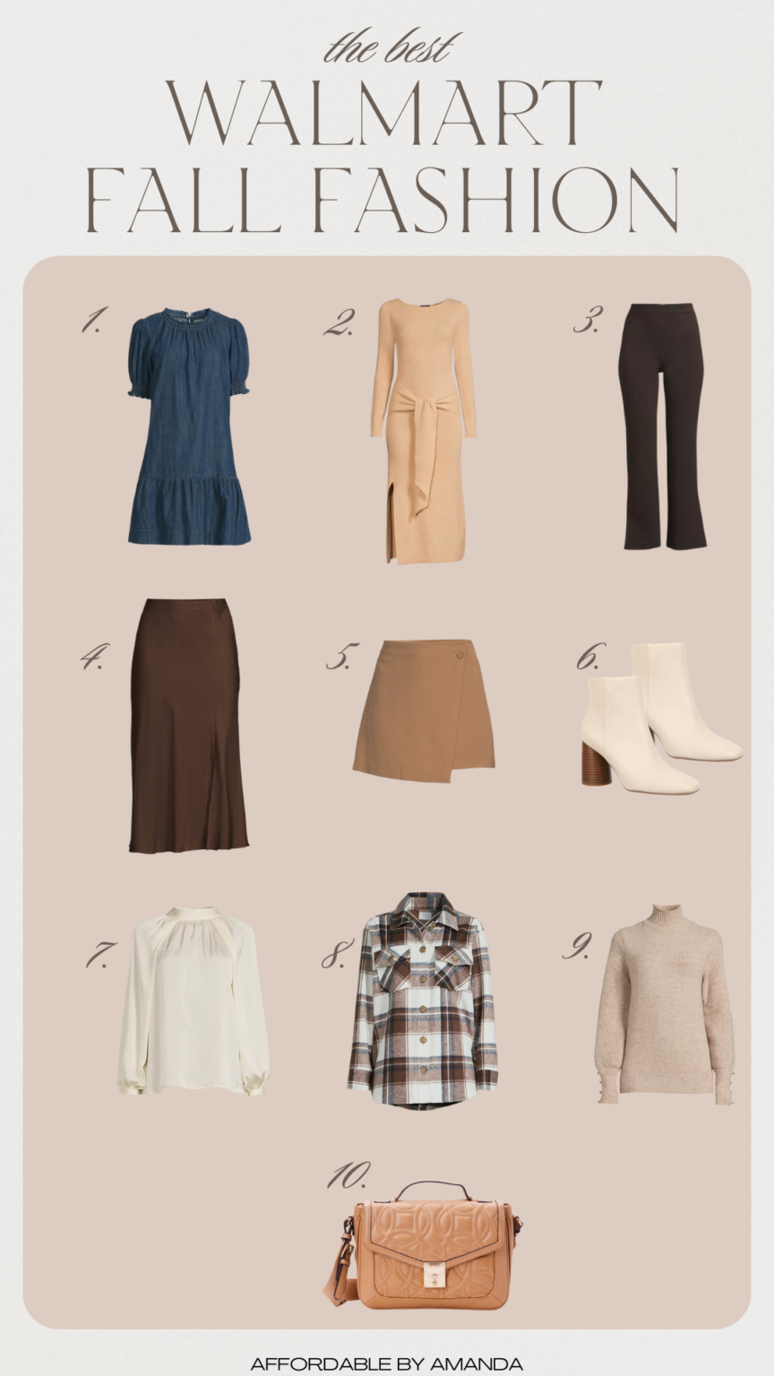 Top 10 Walmart Must Haves for Fall 2023 - Affordable by Amanda