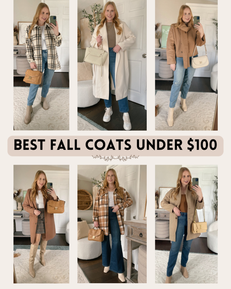 Best Fall Coats Under $100 - Affordable by Amanda