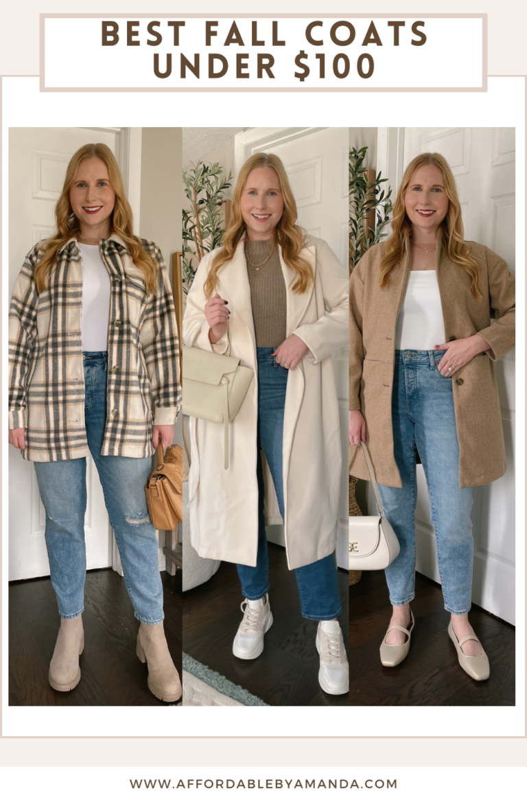 Best Fall Coats Under $100 - Affordable by Amanda