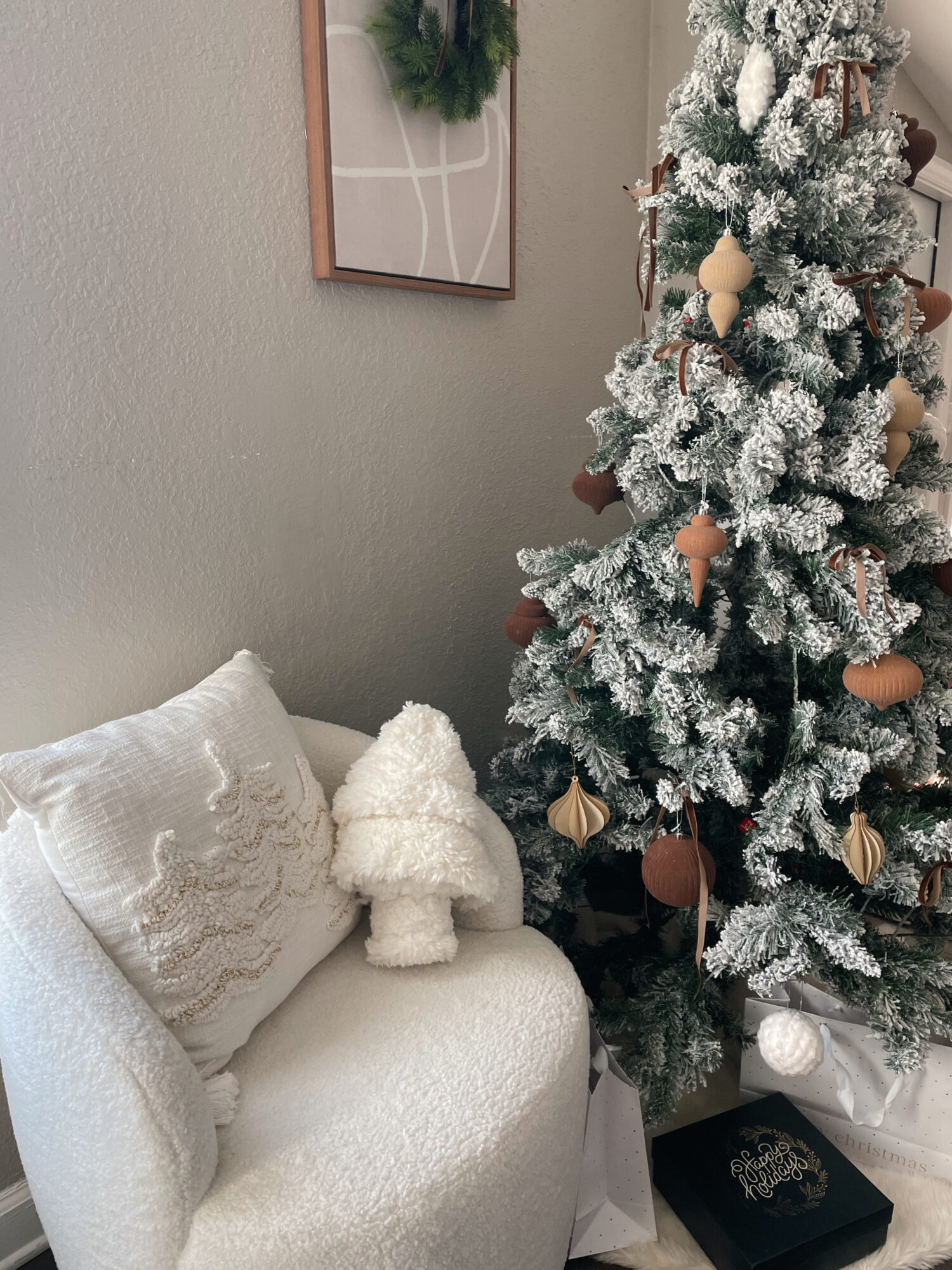 Neutral Christmas Decor Ideas - Affordable by Amanda