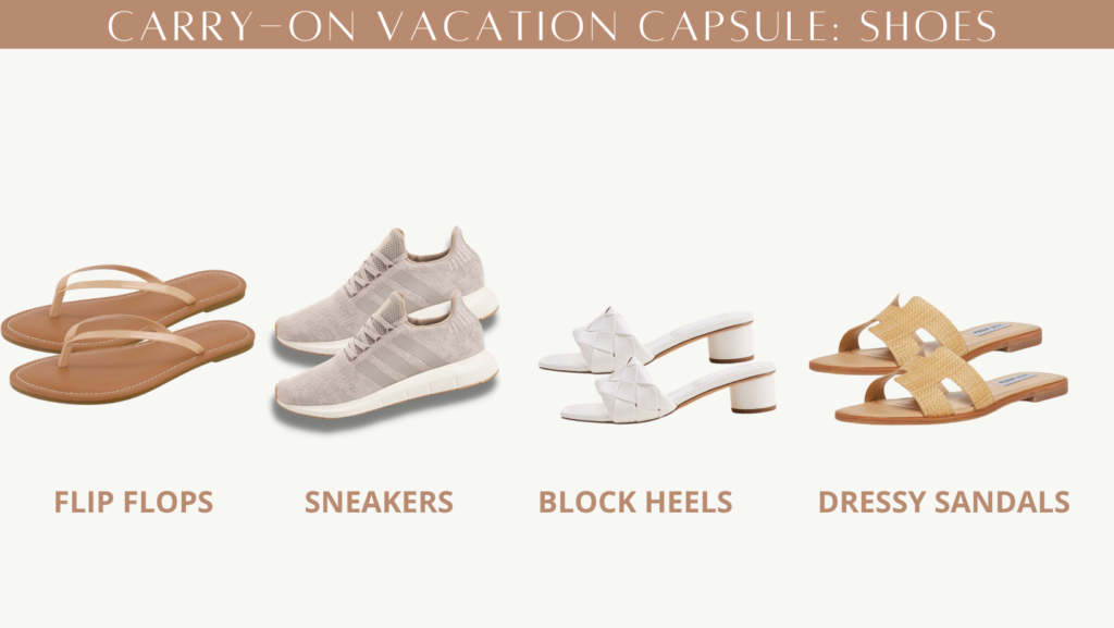 Carry-On Only Vacation Capsule Wardrobe - Affordable by Amanda