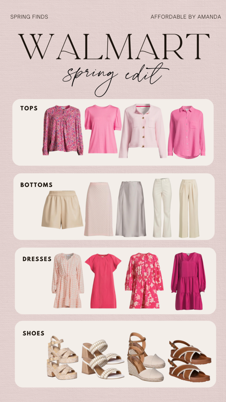 Walmart Spring Outfits for Women - Affordable by Amanda