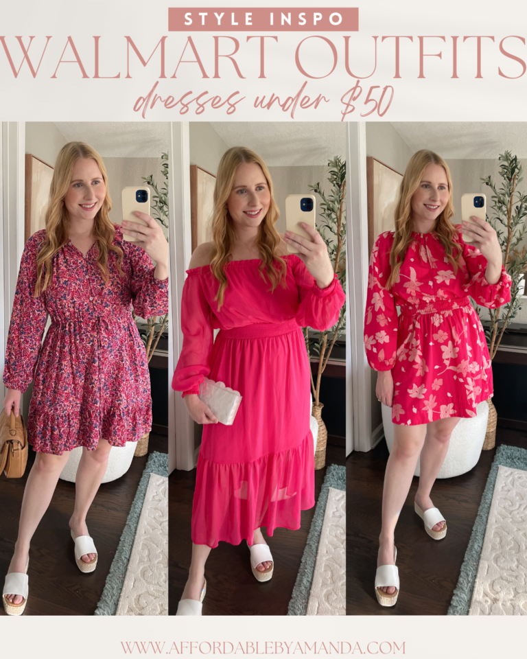 Walmart Spring Outfits for Women - Affordable by Amanda
