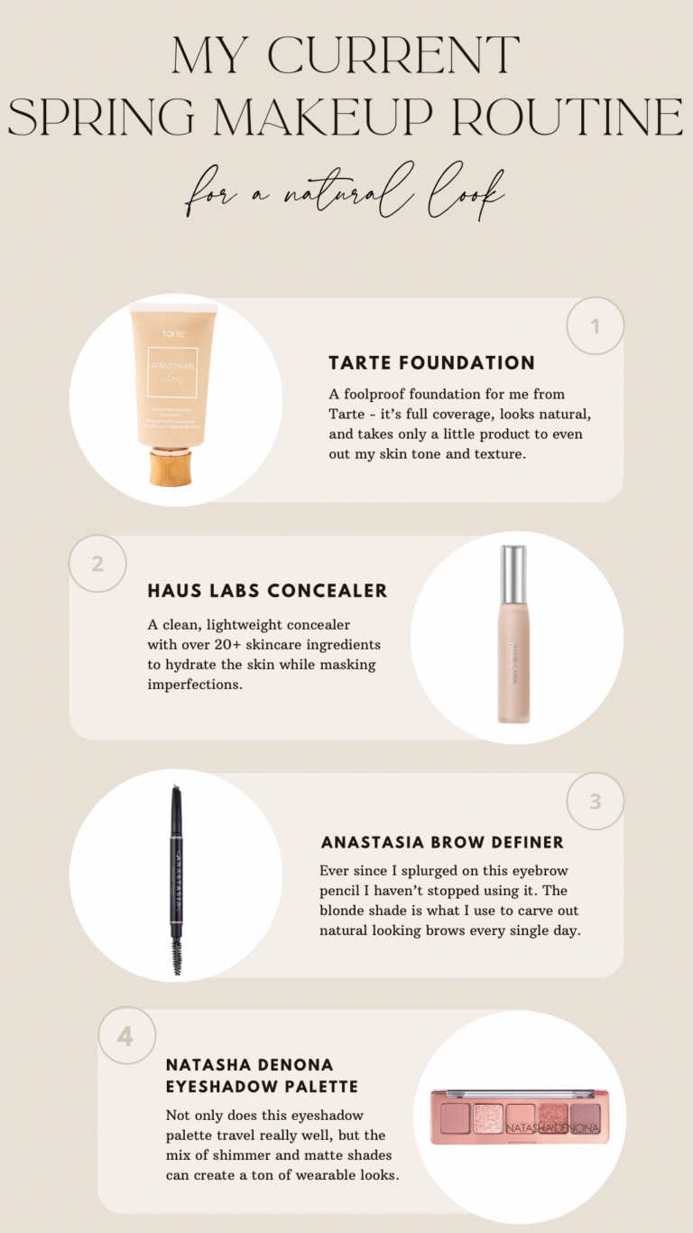 Spring Makeup Routine for a Natural Look - Affordable by Amanda