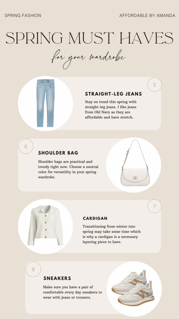8 Spring Must Haves for 2024 - Affordable by Amanda