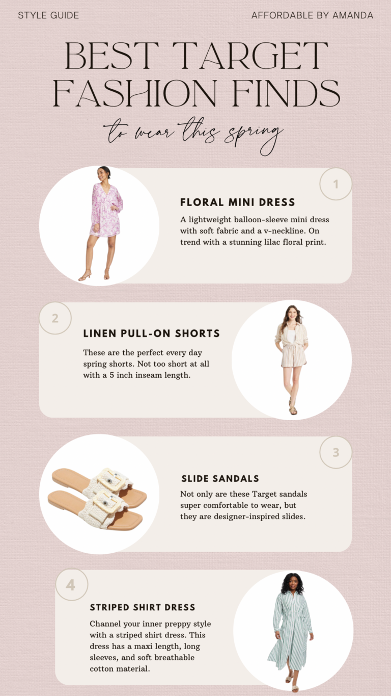 Best Target Fashion Finds for Spring 2024 - Affordable by Amanda