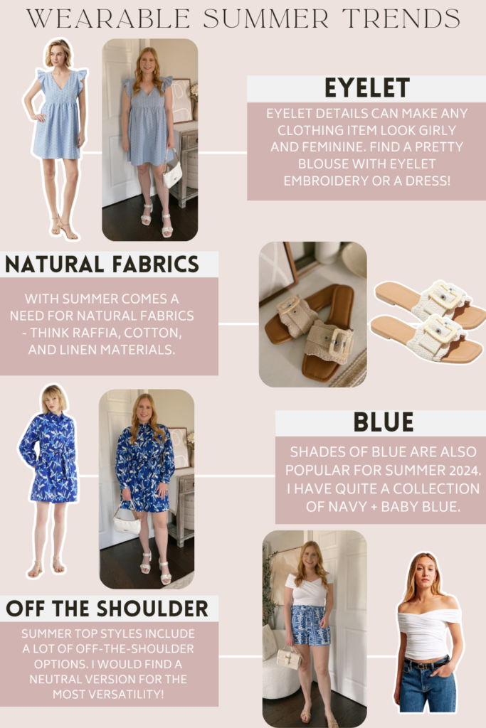 10 Wearable Summer Trends 2024 - Affordable by Amanda