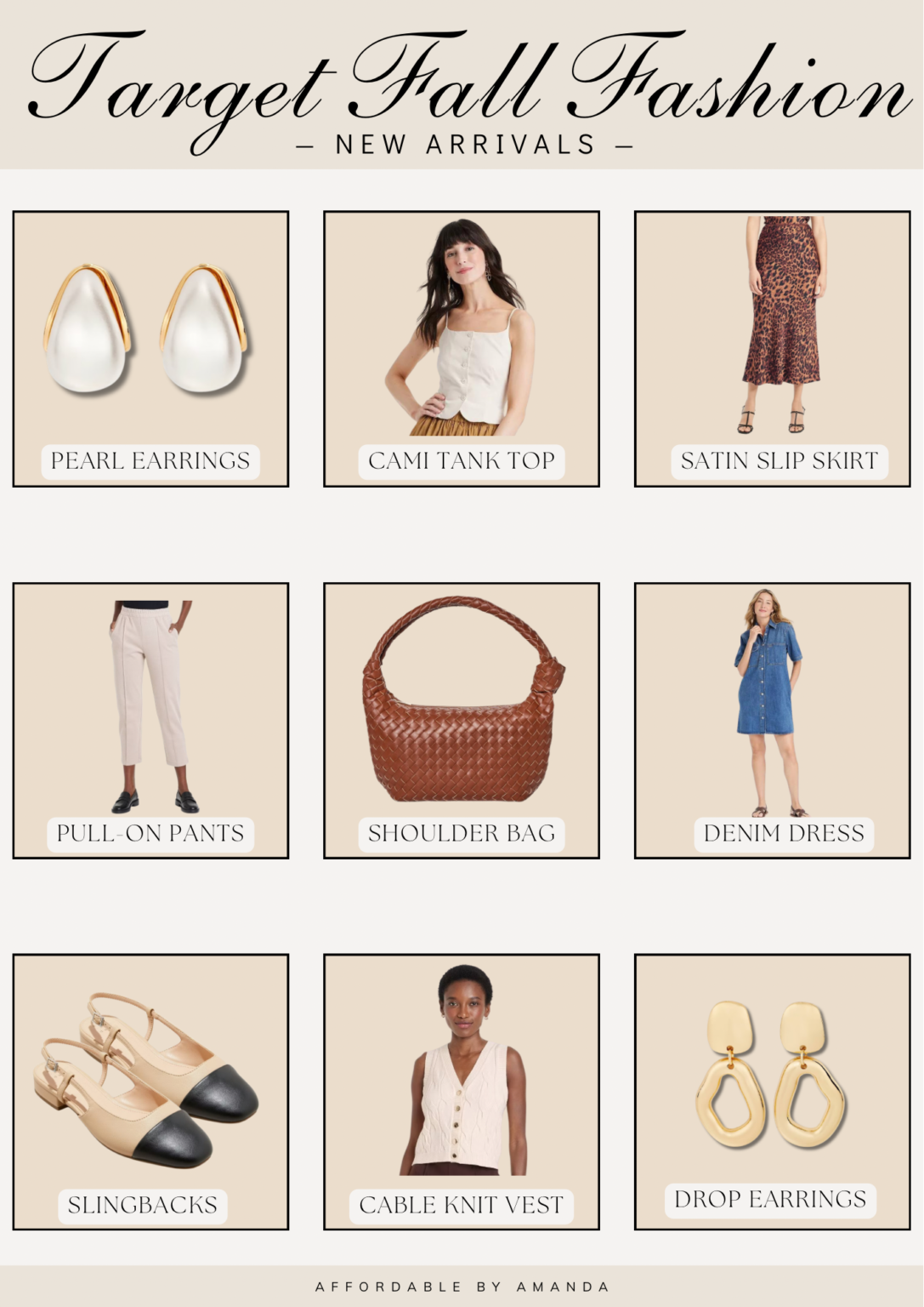 The Best Target Fall Fashion Finds 2024 - Affordable by Amanda