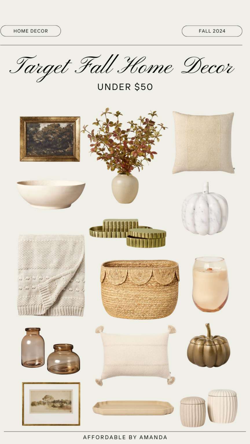 Target Fall Decor 2024
