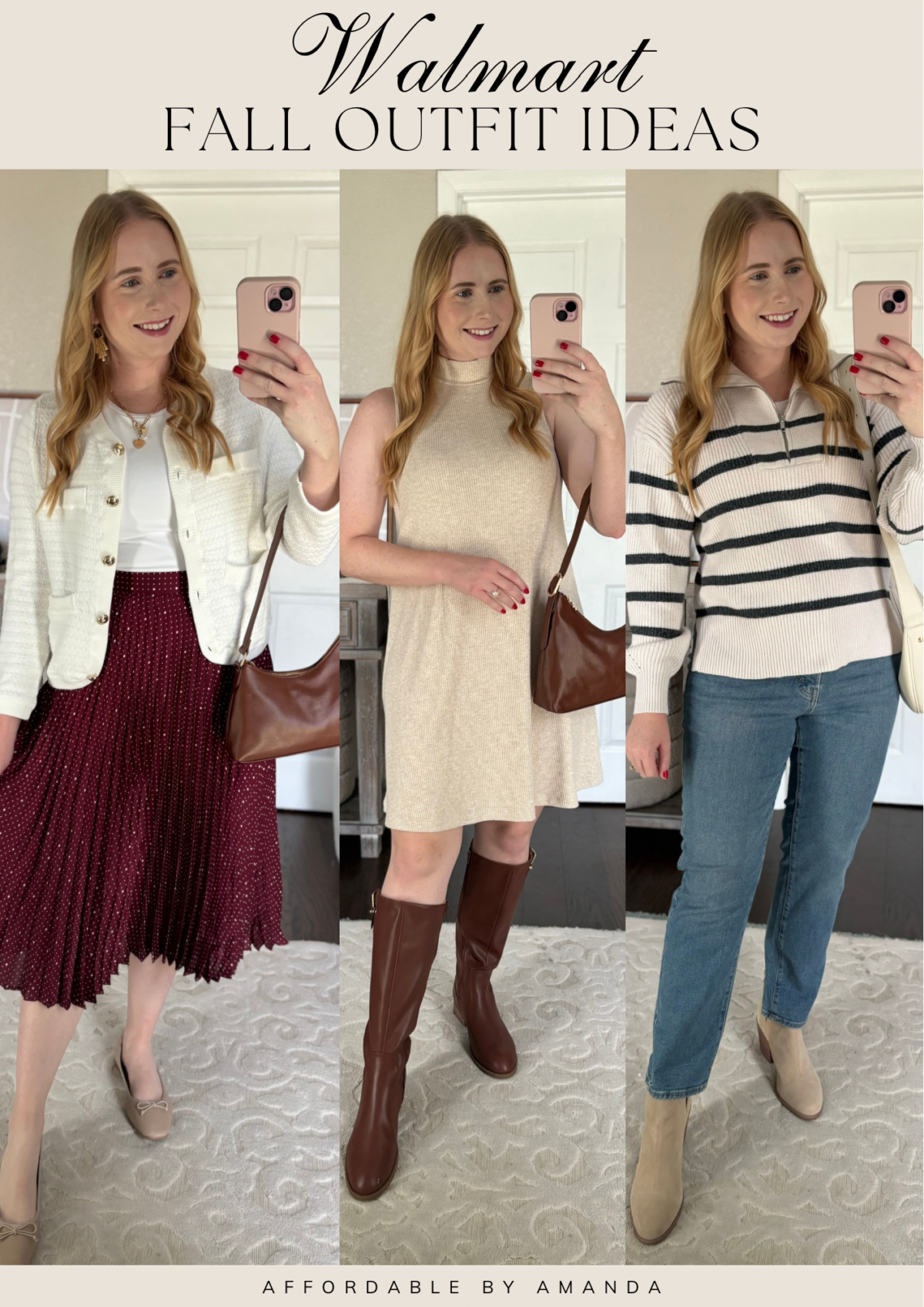 Best Fall Fashion Finds at Walmart - Affordable by Amanda