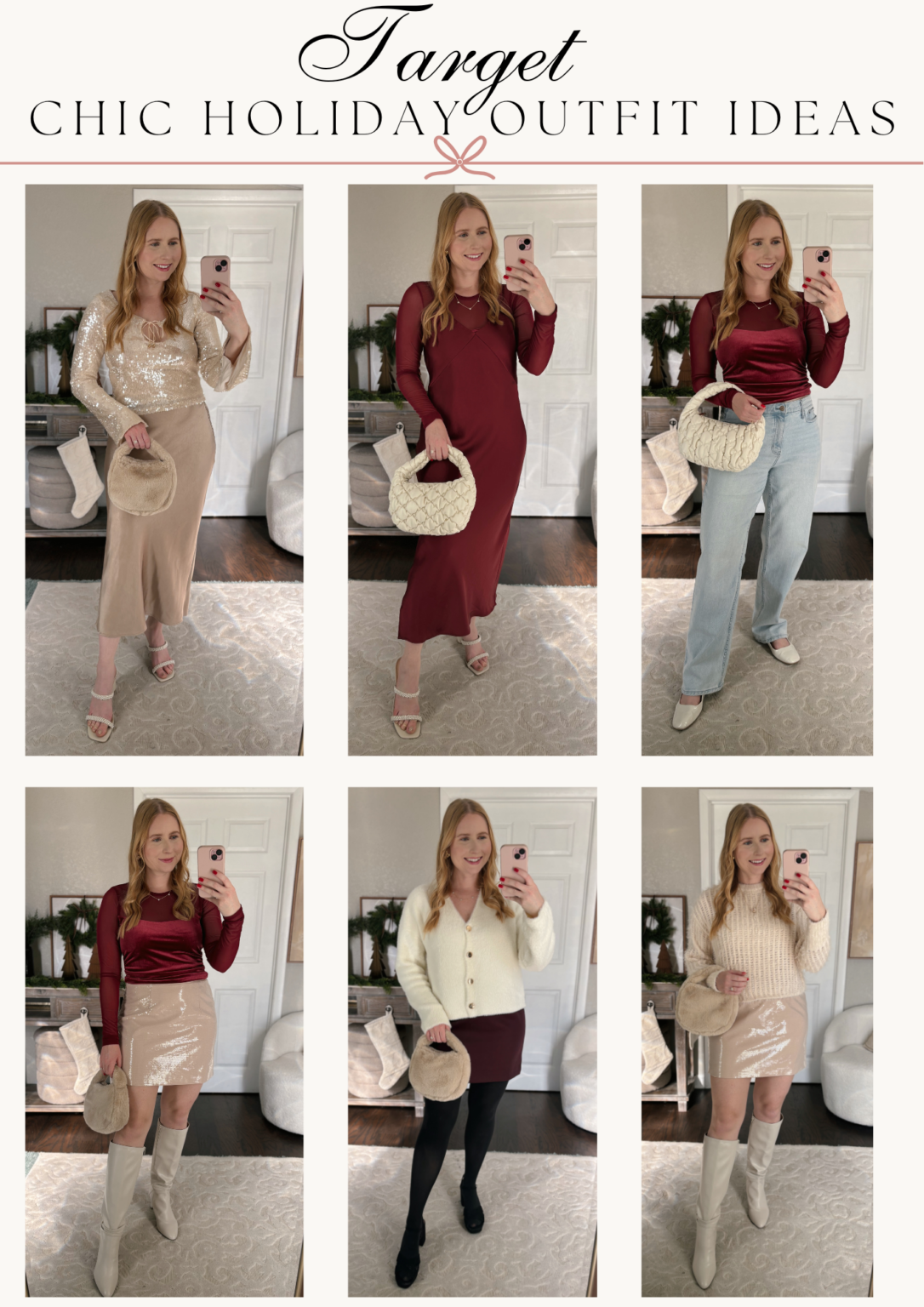 Target Holiday Outfits - Affordable by Amanda