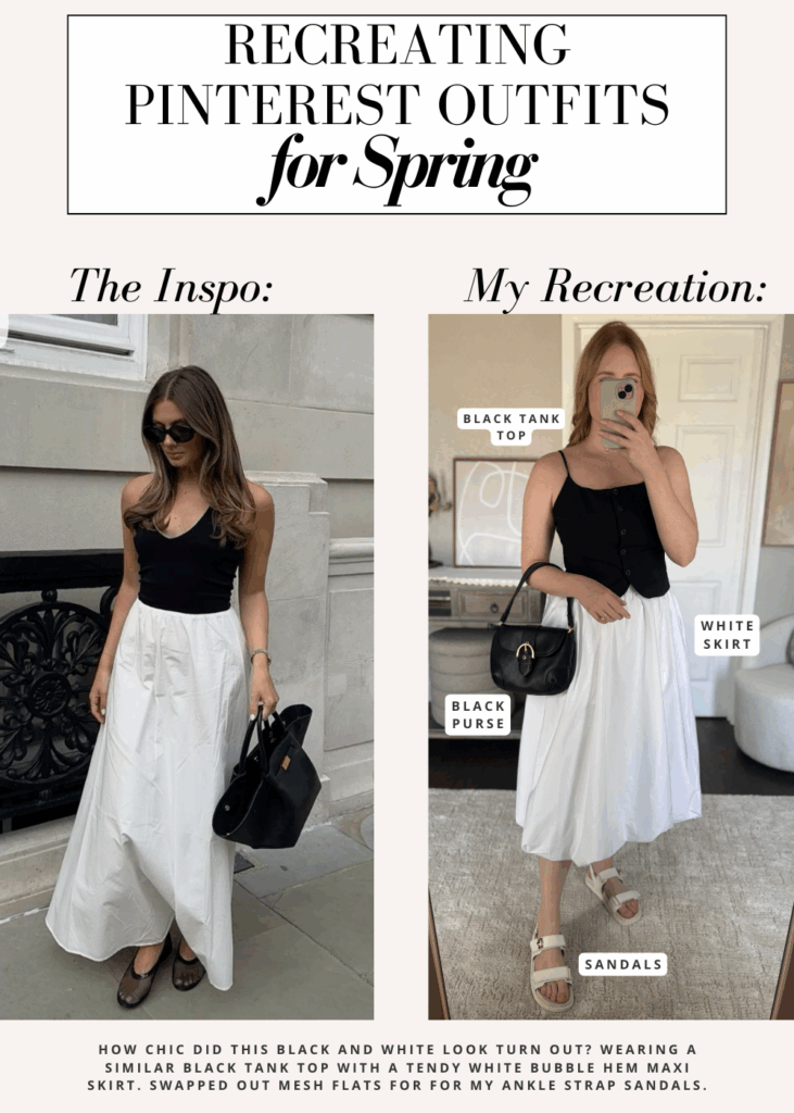 Recreating Pinterest Outfits for Spring - Affordable by Amanda