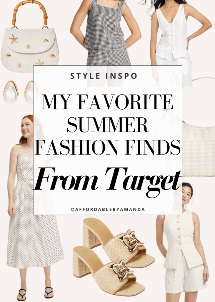 My Favorite Summer Fashion Finds from Target Right Now - Affordable by ...