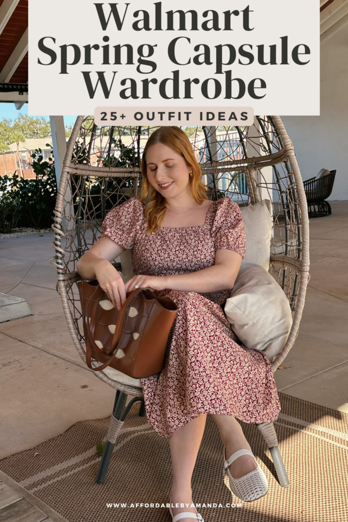 Creating a Capsule Wardrobe with Walmart Fashion - Affordable by Amanda